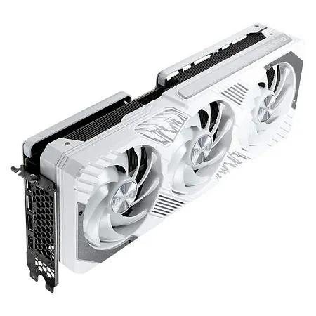 Видеокарта 16Gb PALIT RTX4070Ti SUPER GAMINGPRO WHITE OC NED47TST19T2 ...