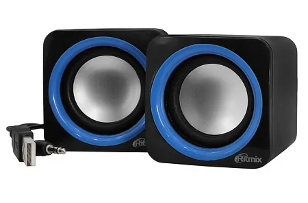 Акустическая система Ritmix SP-2025 Black-Blue купить в Алматы по выгодной цене | интернет ...
