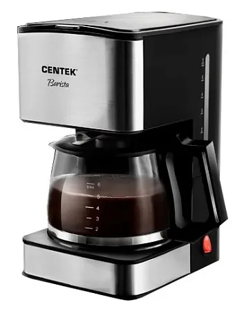 Кофеварка Centek CT-1144 Steel купить в Алматы по выгодной цене | интернет-магазин ANTS.KZ